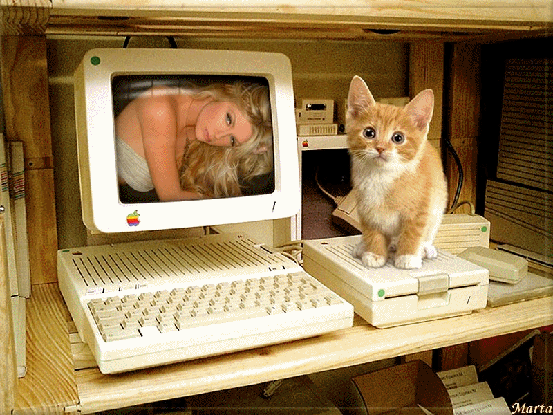 GIF vintage 1980s computer - animated GIF on GIFER