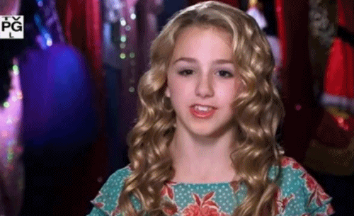 Chloe Lukasiak Interview Gif