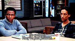 Troy x abed GIF - Find on GIFER