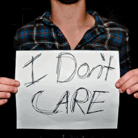 I dont care GIF - Find on GIFER