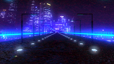 GIF driving street 80s - animated GIF on GIFER