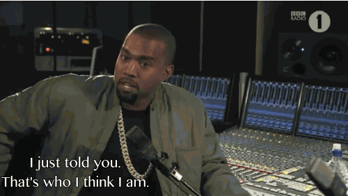 Gif Triste De Kanye Sem Coração / Triste / Chorando / GIF