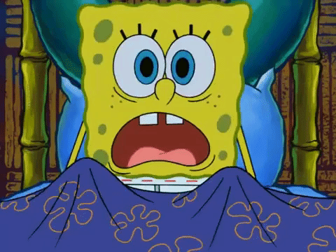 Spongebob Huilend Gezicht Gif