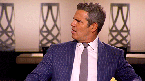 Shocked andy cohen GIF - Find on GIFER