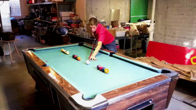 GIF pool shot trick - animated GIF on GIFER