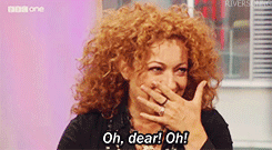 Alex kingston the one show GIF - Find on GIFER