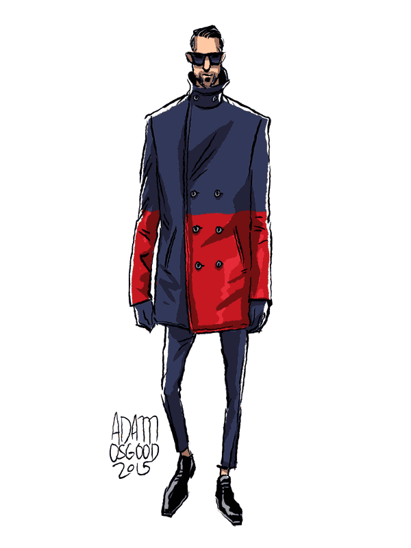 Men illustration fashion GIF - Find on GIFER