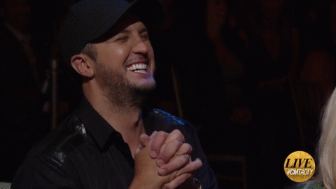 Luke Bryan Laughing