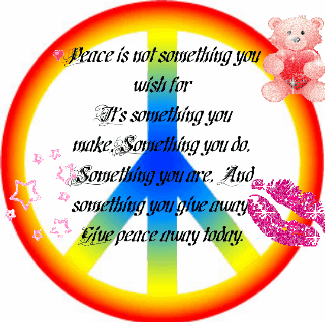 Peace GIF - Find on GIFER