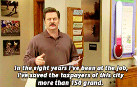 Parks and rec ron swanson GIF - Find on GIFER