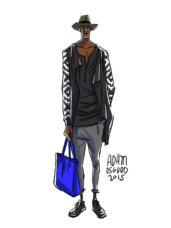 Illustration mens style fashion GIF - Find on GIFER