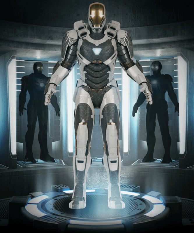 GIF iron man - animated GIF on GIFER