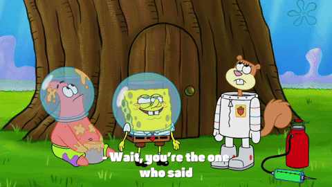 Sandys nutmare spongebob squarepants season 9 GIF - Find on GIFER