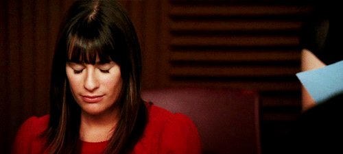 Rachel Berry Shocked Gif