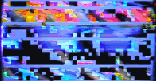GIF art artists on tumblr glitch art - animated GIF on GIFER