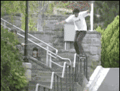 Skateboard fail GIF - Find on GIFER