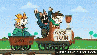 Ghost train GIF - Find on GIFER