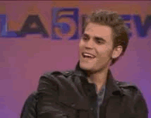 Paul wesley s GIF - Find on GIFER