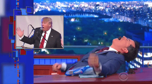 The late show with stephen colbert GIF - Find on GIFER