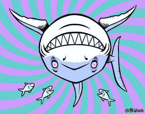 Gif De Tiburón Divertido Dancing Shark Animation GIF Dancing Shark