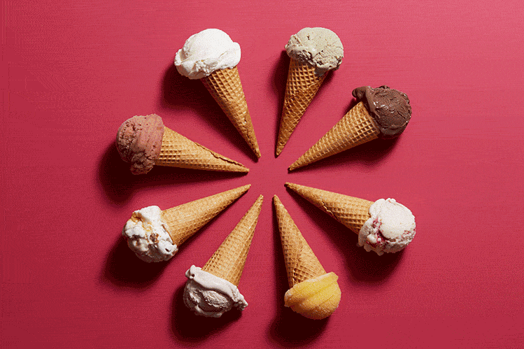 GIF ice cream ice cream cone dessert - animated GIF on GIFER - by Nakasa