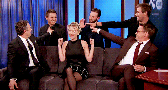 Avengers cast GIF - Find on GIFER
