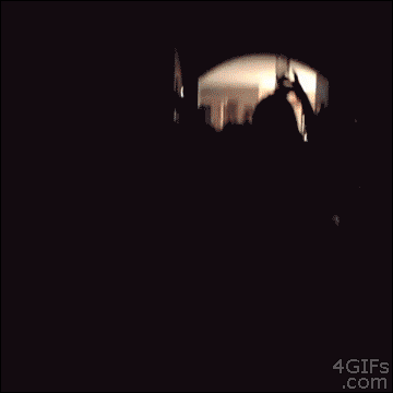 GIF dancing party awkward - animated GIF on GIFER