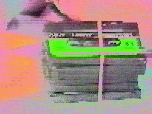 Glitch vhs max capacity GIF - Find on GIFER