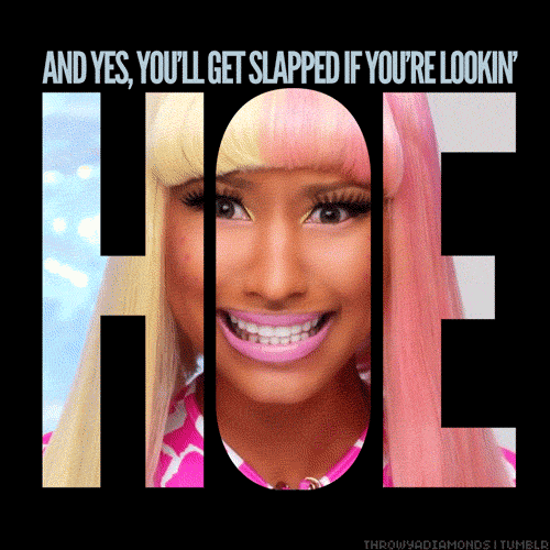 Pink nicki minaj GIF - Find on GIFER