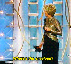 Emma Thompson Globo Dourado Gif