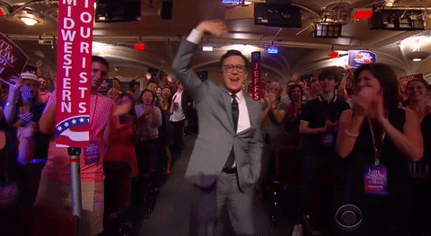 The late show with stephen colbert GIF - Find on GIFER