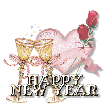 GIF happy new year - animated GIF on GIFER