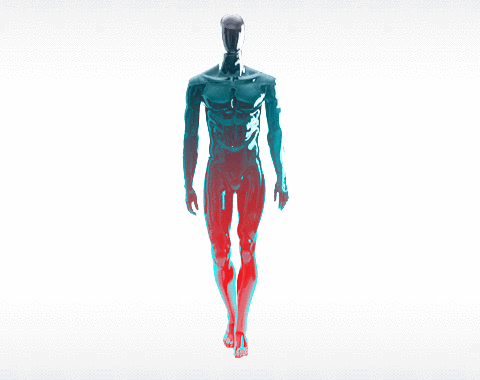 Glitch man colors GIF - Find on GIFER