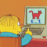 GIF simpsons ralph wiggum cartoons comics - animated GIF on GIFER