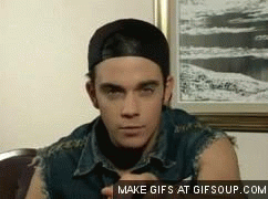 90s robbie williams GIF - Find on GIFER