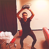 GIF dancing creepy dance - animated GIF on GIFER