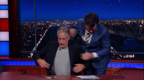 The late show with stephen colbert GIF - Find on GIFER