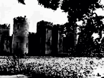 Black and white castle GIF - Find on GIFER
