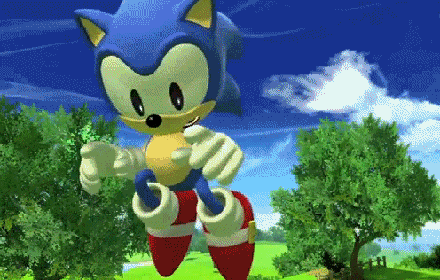 Video games sonic generations GIF - Find on GIFER