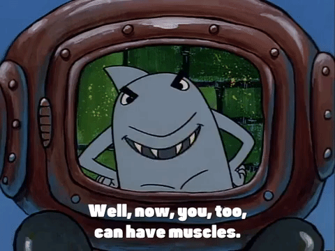 GIF musclebob buffpants spongebob squarepants season 1 - animated GIF ...