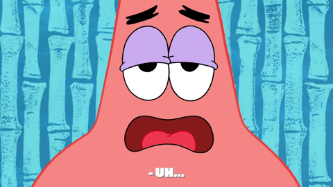 Patrick Drooling Gif