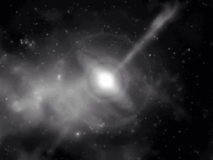 Space nasa black and white GIF - Find on GIFER
