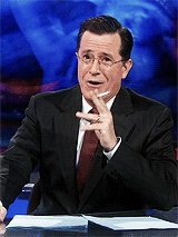 Stephen colbert the colbert report GIF - Find on GIFER