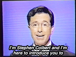 Stephen colbert the daily show GIF - Find on GIFER