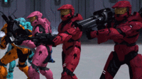 Red vs blue GIF - Encontrar em GIFER