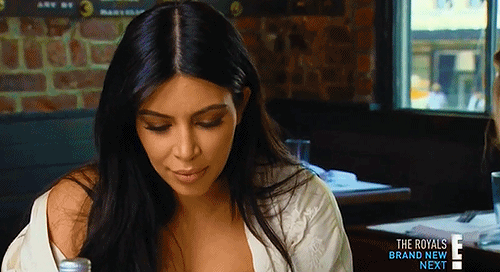 Kim kardashian keeping up with the kardashians kuwtk GIF - Find on GIFER