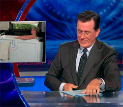 GIF stephen colbert the colbert report - animated GIF on GIFER