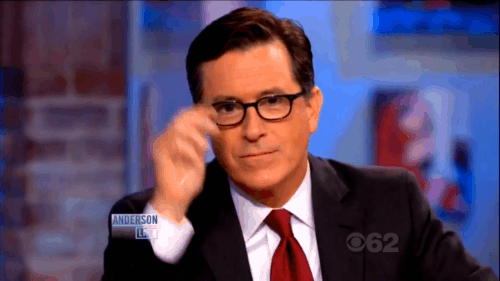 Stephen colbert GIF - Find on GIFER