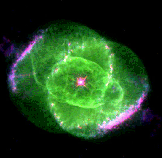GIF universe science cats eye nebula - animated GIF on GIFER - by Zolorisar