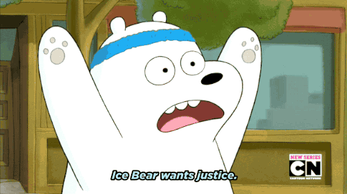 GIF we bare bears ice bear justice - animated GIF on GIFER - by Gavirgas